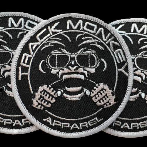 Track Monkey Logo - Patch – Track Monkey Apparel®
